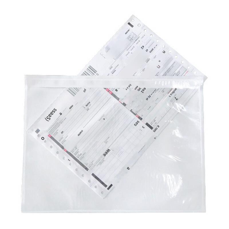 1000 Pieces 145 * 250MM Receipt Bag Express Back Plastic Bag; ECVV TR ...