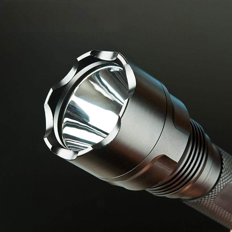 Led Rechargeable Flashlight Strong Light Remote Flashlight; ECVV TR ...