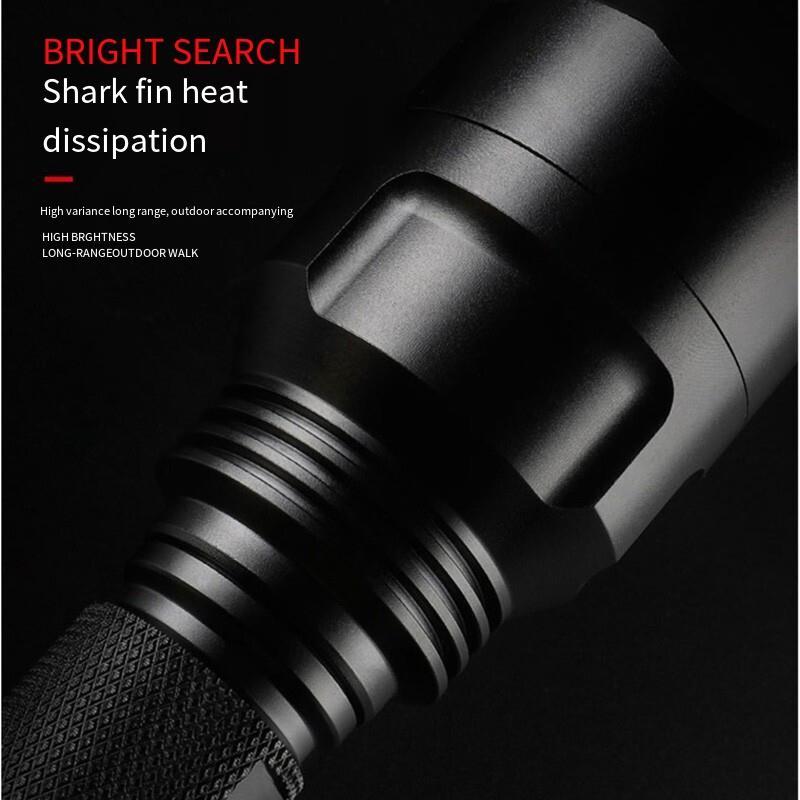 Flashlight Led Rechargeable Ultra Bright Long Range Portable; ECVV TR ...