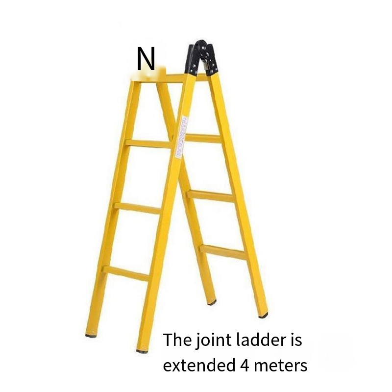 4m Power FRP Insulated Ladder, Electrical Ladder, Folding; ECVV TR ...
