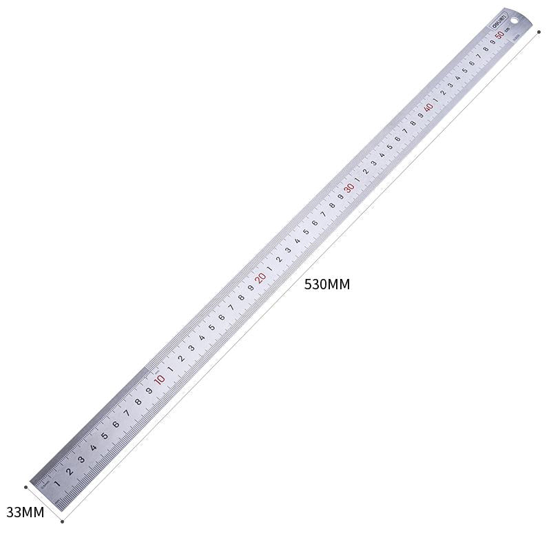 Deli 50 Pieces Straight Steel Ruler 500mm Rulers DL8050; ECVV TR – ECVV.TR