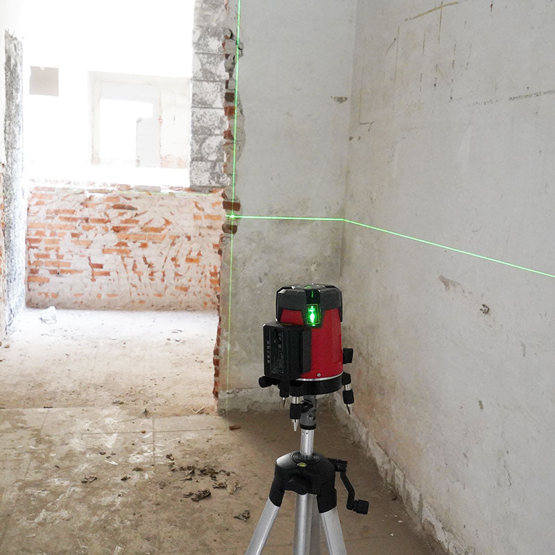UNI-T 2 Lines Green Laser Level with 1.2M Adjustable Height; ECVV TR ...
