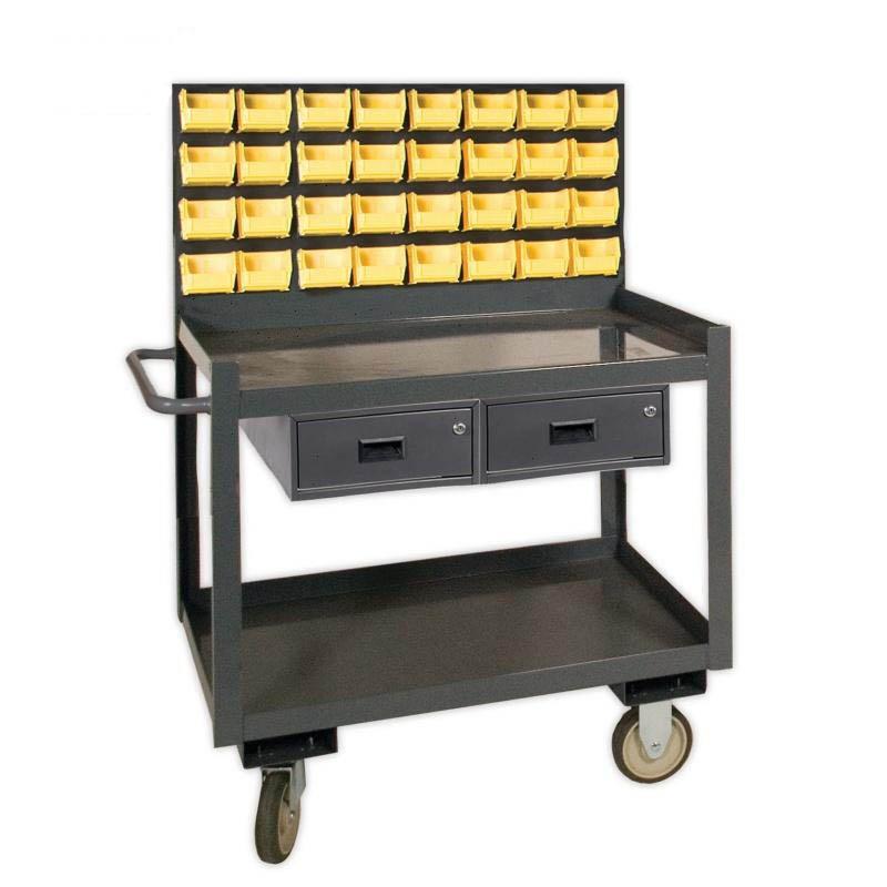 Mobile Workbench Rolling Service Push Cart Platform Truck; ECVV TR ...